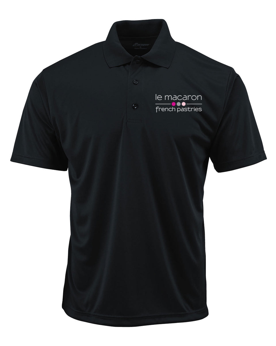 Men's Performance Polo Logo Shirt – Le Macaron Shop